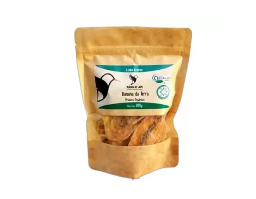 Banana da Terra Orgânica desidratada 200g-MORADA DO JAPU - Organic4