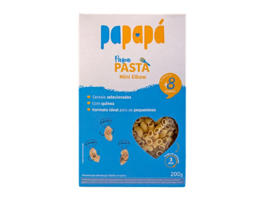 Papa Pasta Mini Elbow com Quinoa 200g-PAPAPÁ - Organic4